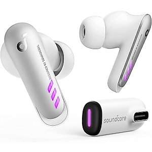 soundcore VR P10 Wireless Gaming Earbuds with Extra USB-C Dongle, Meta Quest 2 Accessories, Low Latency, Dual Connection, Bluetooth, 2.4GHz Wireless, PS4, PS5, PC, Switch Compatible