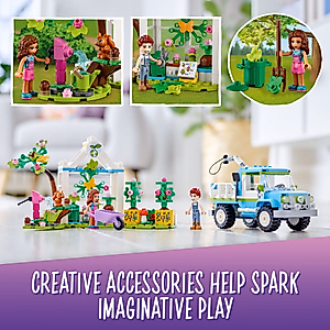 LEGO Friends Tree-Planting Vehicle 41707 Building Toy Set for Kids, Girls, and Boys Ages 6+ (336 Pieces)