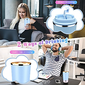 17oz Insulated Travel Coffee Mug with Flip Lid – Leakproof Stainless Steel Insulated Coffee Tumblers, Portable Thermos Cup for Hot & Cold Drinks, Perfect for Camping & On-the-Go