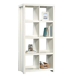 Sauder HomePlus 8-Cube Bookcase, White finish