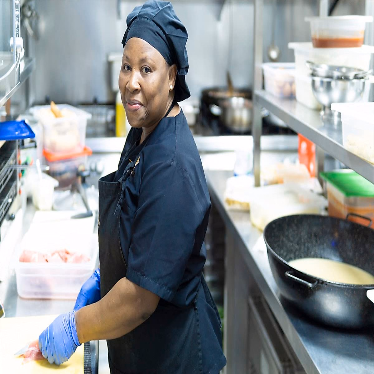 10" Chef Knife Cozzini Cutlery Imports - Wood Handle - Razor Sharp Commercial Kitchen Cutlery