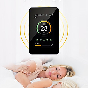 App Control Smart Thermostat Smart Temperature Controller Programmable Thermostat Floor Water Heating Thermostat 100‑250VAC (3A)