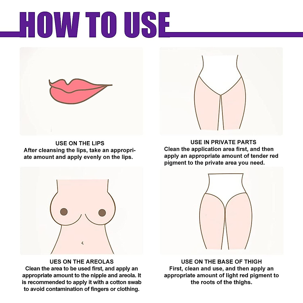 Intimate Bleaching Cream for Women,Crema blanqueadora íntima para mujeres,Underarm Bleaching Serum Whiten Butt Knee Brighten Inner Thigh Intimate Parts Dark Remove Melanin (1pcs,B-20ML)