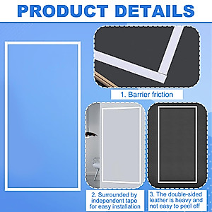 24 Pack Abrasive Blasting Cabinet Lens Cover - Clear Polyester Film Sandblast Cabinet Inner Len Protector Adhesive Standard Sand Blast Film for Abrasive Window Blasting Cabinet Replacement 23'' x 11''