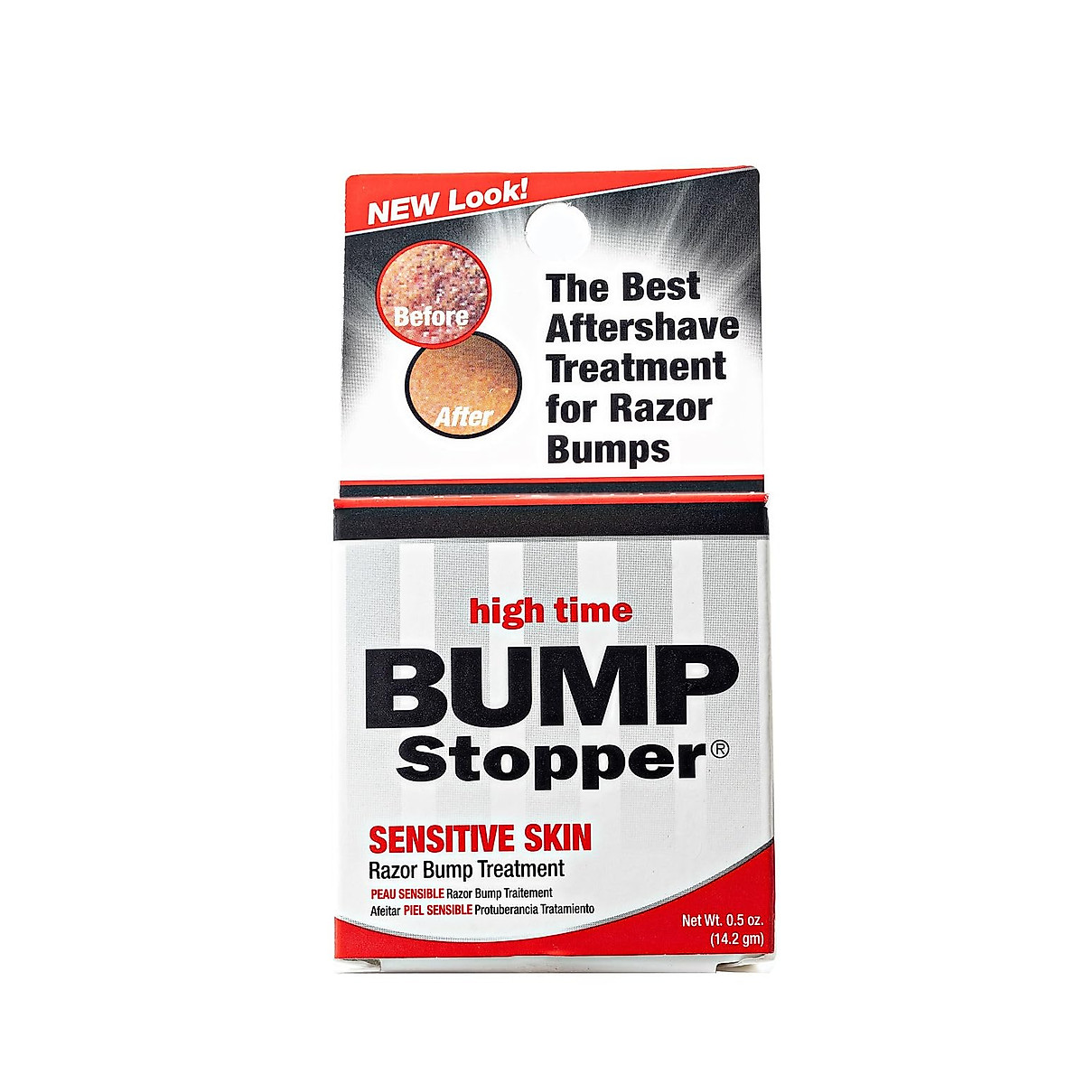 High Time Bump Stopper Sensitive Skin 0.5 Ounce Treatment (14ml) (2 Pack)