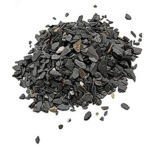 Natural Slate Stone - 1/8 to 1/4 inch Slate Gravel | Perfect for Basing Models, Aquariums, Bonsai and Miniature Gardens, 1lb