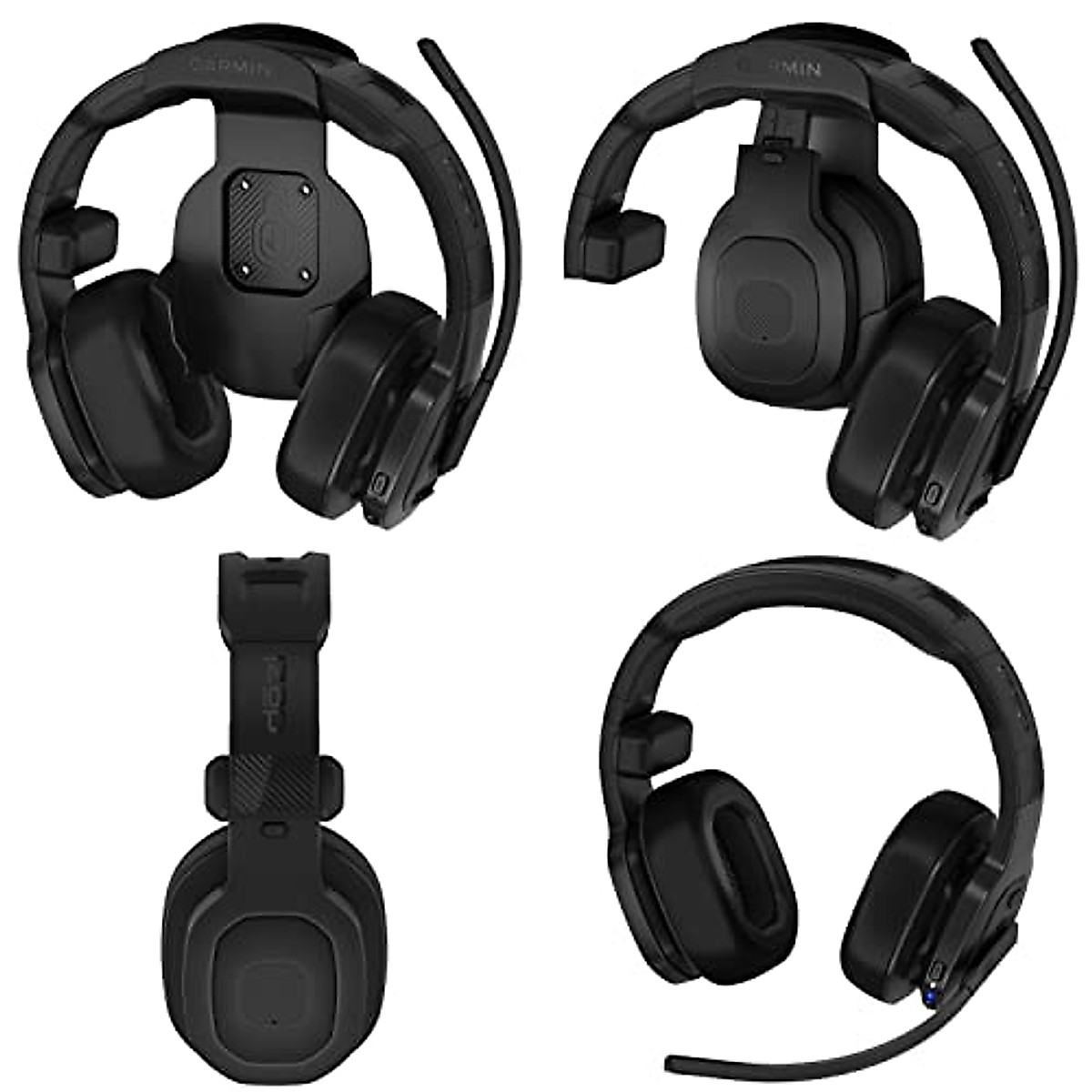 Wearable4U Garmin dezl Headset 200, 2-in-1 Premium Trucking Headset, Active Noise Cancellation, Superior Battery Life and Memory Foam Ear Pads PowerPack Bundle