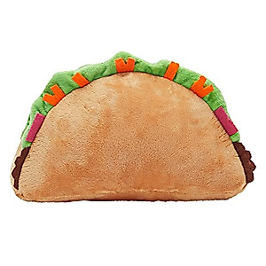 BLUE PANDA Soft Taco Stuffed Animal, Comfort Plush Toys for Gifts, Collectibles, 10 Inches