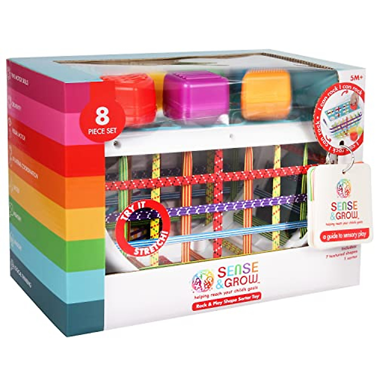 Be Amazing! Toys Sense & Grow Rocker & Shape Sorter Toy