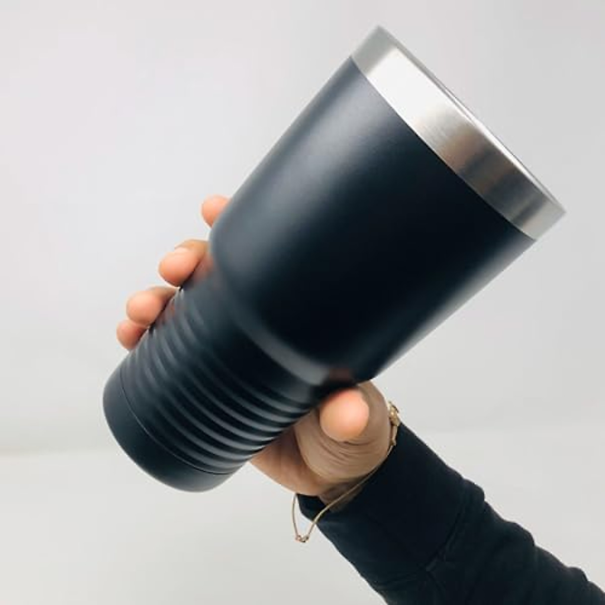 30oz Vacuum Insulated Tumbler Mug, Architect Symbol, Personalized Engraving Included (Gray)