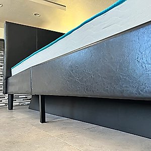 Under Bed Blocker for Pets - See What You’ve Been Missing. Whole Bed Set - Adjustable Height & Length, Custom Fits All Beds, Black Corrugated Cardboard