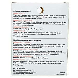 Physicians Formula Murumuru Butter Bronzer | Bronzer Face Powder Makeup | Dermatologist Approved