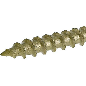 Power Pro 967784 Wood Screws, #10 x 5", Premium Outdoor Deck Screws, Rust Resistant, Epoxy Coated Bronze, 750pcs Box