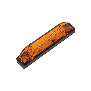 GG Grand General 77650 Amber Thin Line 6-LED Marker and Clearance Sealed Light, Amber/Amber