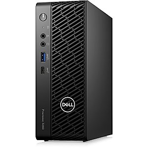 Dell Precision 3000 3260 Workstation - Intel Core i5 Hexa-core (6 Core) i5-12500 12th Gen 3 GHz - 16 GB DDR5 SDRAM RAM - 512 GB SSD - Ultra Small - Black