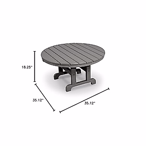 Trex Outdoor Furniture Cape Cod Round 36" Conversation Table