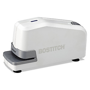 Bostitch Office Impulse 30 Sheet Electric Stapler - Heavy Duty, No-Jam with Trusted Warranty Guaranteed by Bostitch, White (02011)