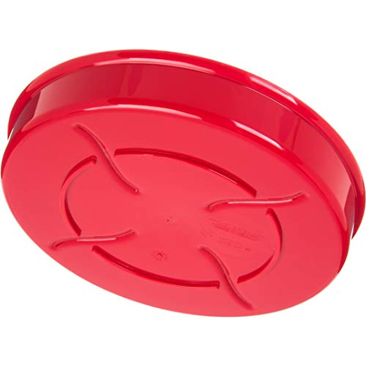 Carlisle FoodService Products 047505 Stackable Tortilla Server w/Lid, 7-1/4" / 2", Red