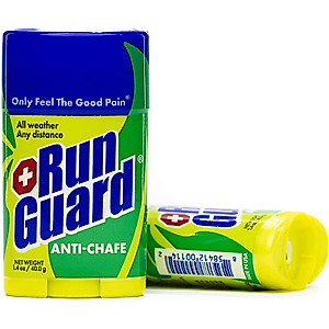 Anti-Chafing Stick - Made with 100% Plant-Based Ingredients Plus Beeswax. Works for All Distance Runners from 5K Walks/Runs to 100 Mile Ultra Marathons (1.4oz Pack of 2)