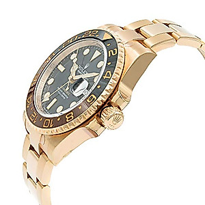 Rolex GMT-Master II Automatic Men's 18kt Everose Gold Oyster Coke Bezel Watch 126715BKSO