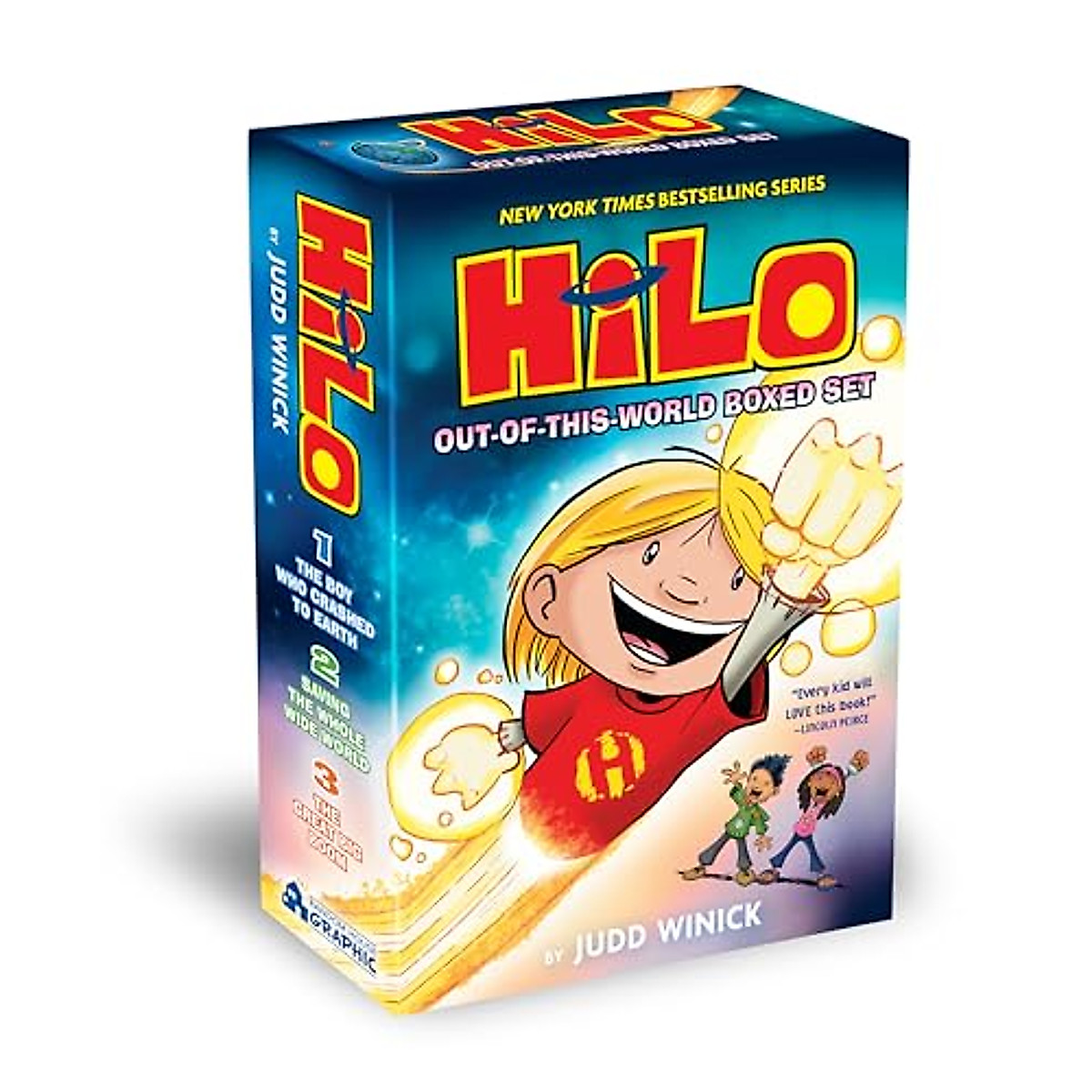 Hilo: Out-of-This-World Boxed Set: (A Graphic Novel Boxed Set)
