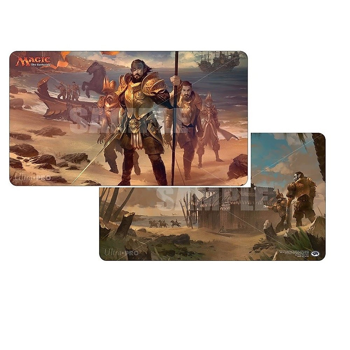 MTG Ultra Pro Supplies Magic The Gathering - Ixalan - Legion's Landing/Adanto, The First Fort Double-Sided Playmat