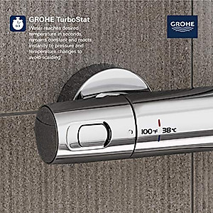 GROHE 26728000 Euphoria Shower System, Chrome