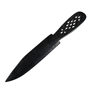 Mythrojan Wooden Knives, Athame Wiccan Wooden Handmade Knife Pagan Witch Wizard Wicca – Black