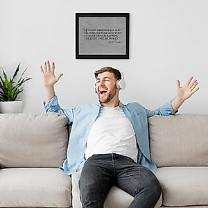 Worldly Fear Musn’t Dim Light - Motivational Wall Art, Motivational Wall Decor Print With J.R.R. Quotes Is An Inspirational Wall Art For Office, Home Wall Decor & School Decor. Unframed-10 x 8"