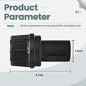 2-1/2 In CMXZVBE38660 Muffler Diffuser Wet/Dry Vac Attachment - by Ohoho - Compatible with Craftsman Shop Vacuums Diffuser - Fits model 113170660,113179715,11317099,113177621