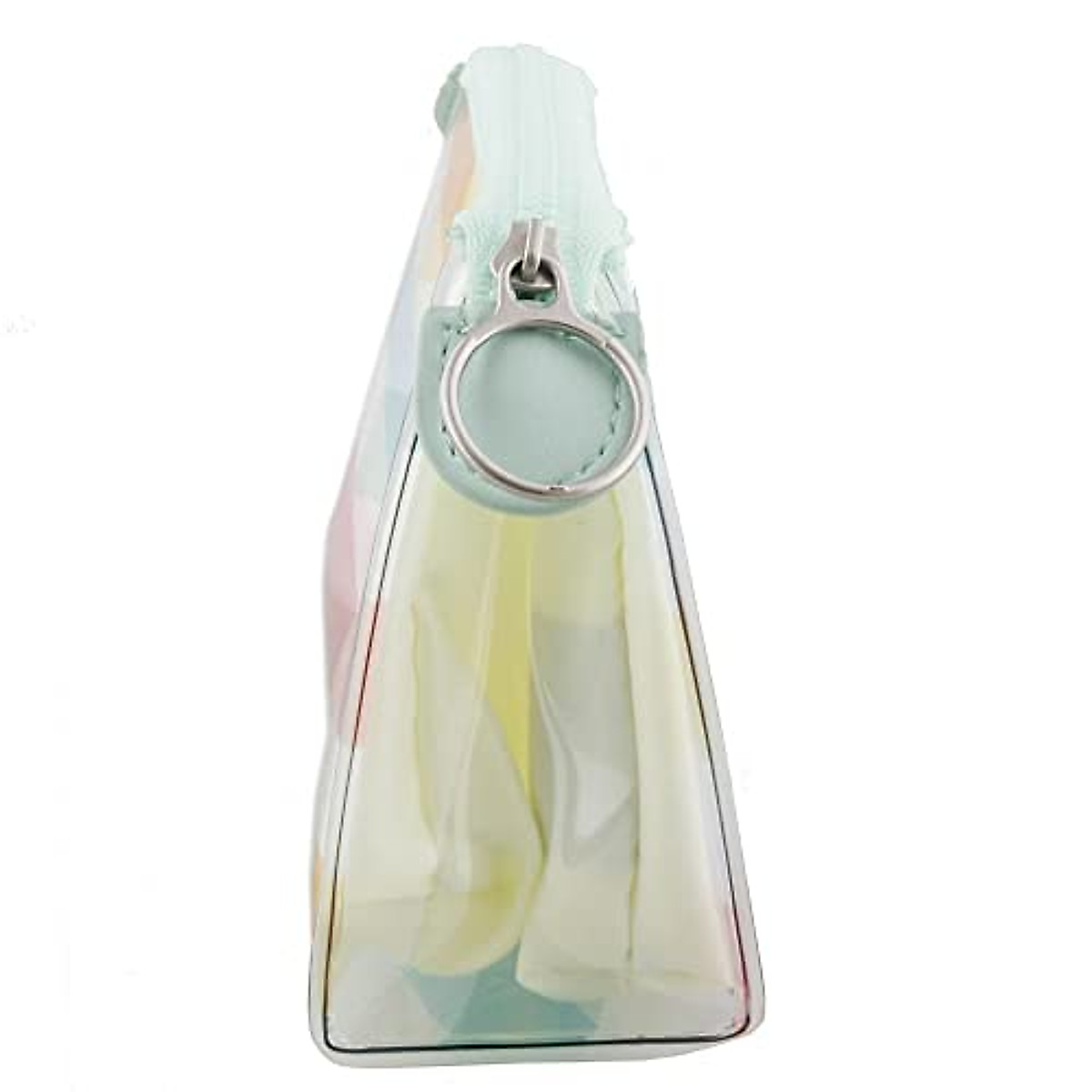 SUN-STAR Gusset Clear Pouch "mitte" Large Capacity, for Pencil Case and Cosmetic Pouch, Colorful