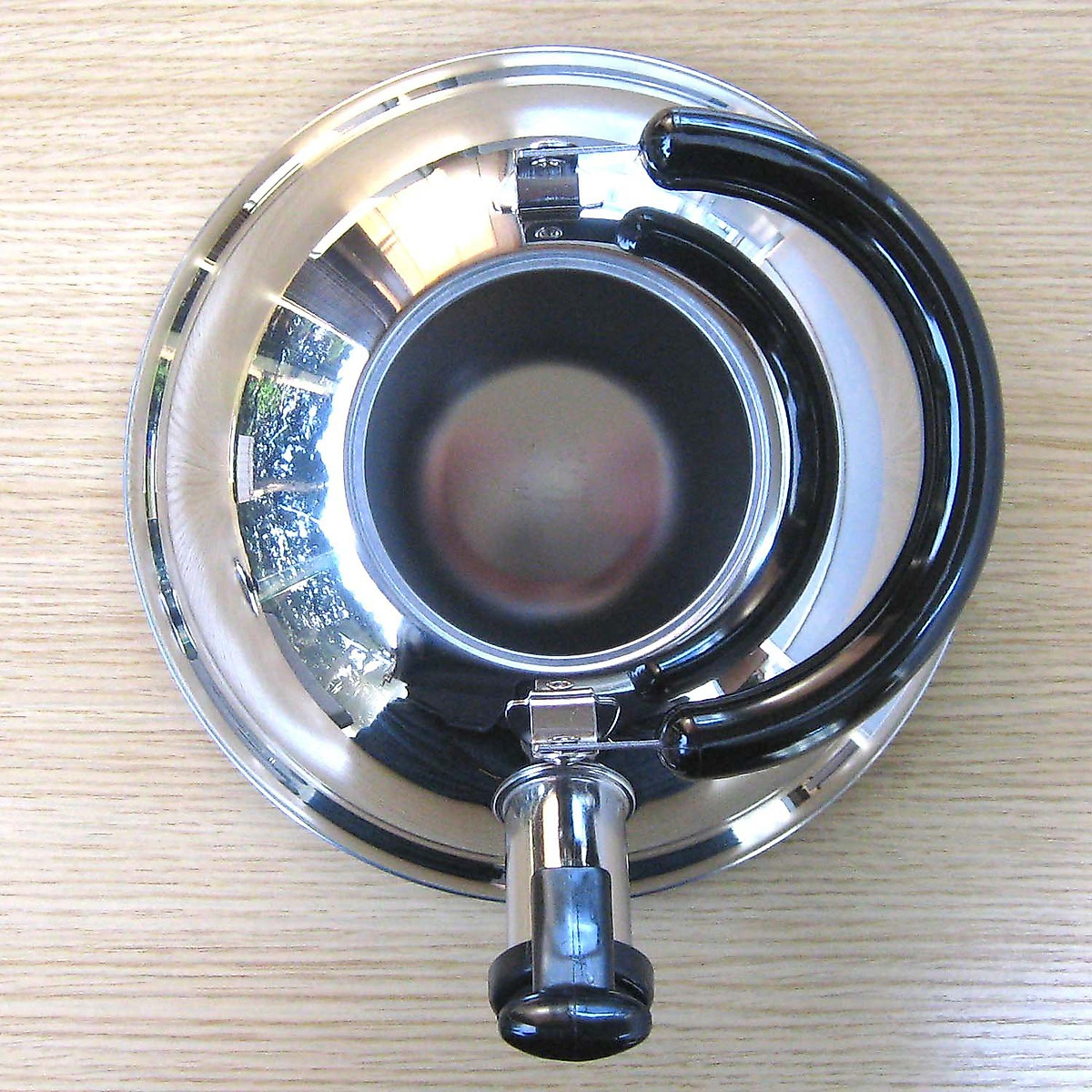 Quickone Takei Energy-Saving Fuefuki Whistle Kettle, 2.5 L, Silver