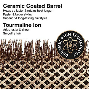 Olivia Garden NanoThermic Ceramic + Ion SQUARE Shaper Hairbrush