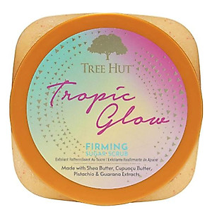TREE HUT Shea Sugar Scrub & Lotion Set with Cupuacu Butter & Guarana - Leaves Skin Soft & Smooth