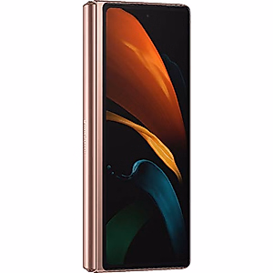 SAMSUNG Electronics Galaxy Z Fold 2 5G F916U | Android Cell Phone | 256GB Storage | US Version Smartphone Tablet | 2-in-1 Refined Design, Flex Mode | Mystic Bronze - Verizon Locked - (Renewed)