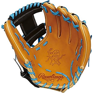 Rawlings | HEART OF THE HIDE R2G Baseball Glove | Right Hand Throw | 11.75" - Pro I-Web | Tan/Black