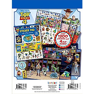 Toy Story 4 Official Sticker Pad with Play Scenes