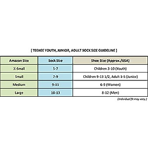 Soccer Athletic Softball baseball Sports Team Cushion Socks for Kids 3-Pairs (Youth (5-7), X-Small Neon Green)