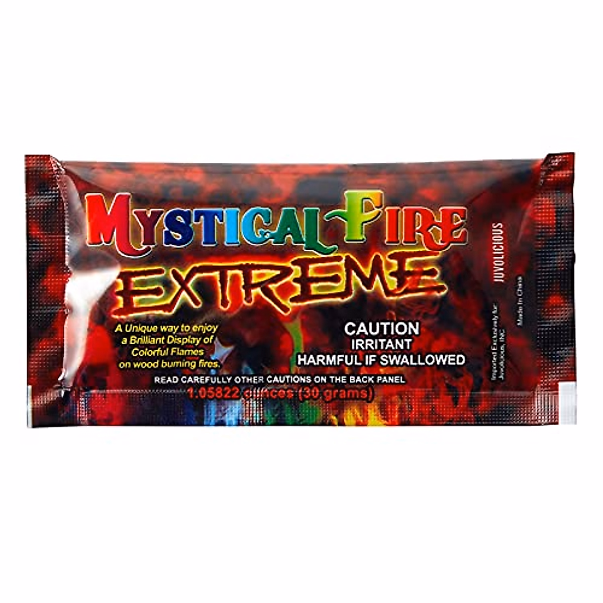 Mystical Fire Extreme Color Changing Flames for Wood Burning Fire Pits, Campfires (50 Packets)