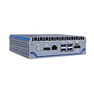 HUNSN Micro Firewall Appliance, Mini PC, OPNsense, Untangle, Sophos XG, VPN, Router PC, Intel J4125, RX11, AES-NI, DP, HDMI, COM, SIM Slot, 4 x Intel I211, 8G RAM, 256G SSD