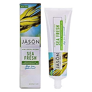 Jason Natural Products Sea Fresh Plus CoQ10 Gel Toothpaste, 6 Ounce - 6 per case.