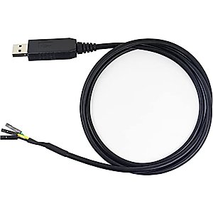 naughtystarts FT232RL USB to TTL Cable 3.3V 3 pins Output About 39 inches Long