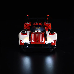 Kyglaring LED Lighting Kit (No Model) Designed for Lego Porsche 963 76916 Race Car Model Building kit - Without Lego Set (Classic Version)