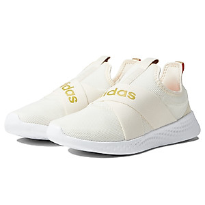 adidas Women's Puremotion Adapt Running Shoe, Off White/Off White/Golden Beige, 8