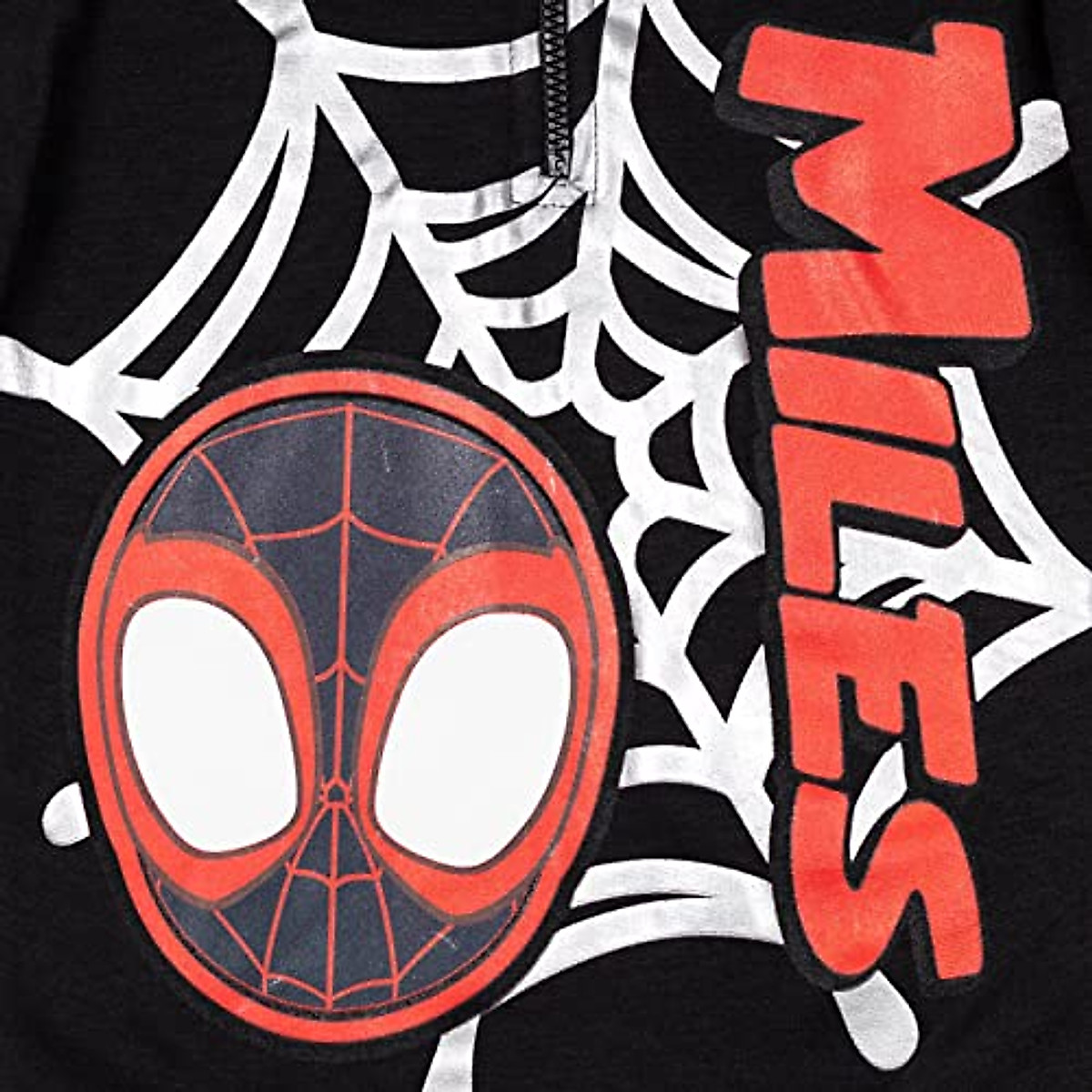 Marvel Spider-Man Spidey and His Amazing Friends Toddler Boys Fleece Hoodie Miles Morales 4T