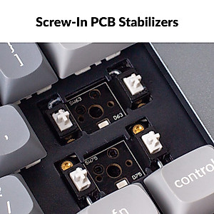 Keychron Q3 QMK/VIA Wired Custom Mechanical Keyboard, Full Aluminum Tenkeyless Layout 87-Key, Programmable Macro with Hot-swappable Gateron G Pro Brown Switch, Compatible with Mac Windows Linux (Grey)