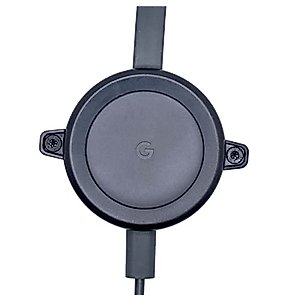 Solvacom Chromelock Secure TV Mount for Google Chromecast (3rd Generation ONLY) - Device Receiver Enclosure Anti-Theft Outlet TV Mounting Kit Cast Box for Hotel, Business