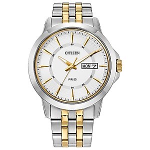 Citizen Classic Quartz Two-Tone Stainless Steel Bracelet