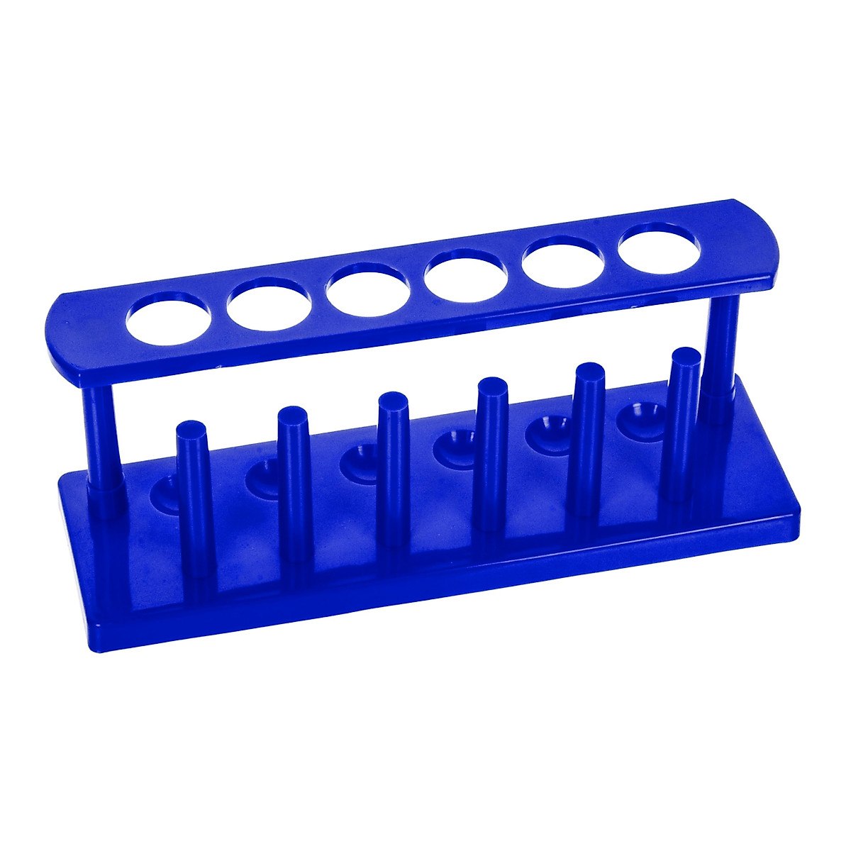EISCO Test Tube Stand, Polypropylene, 25mm Dia. Holes for 6 Tubes