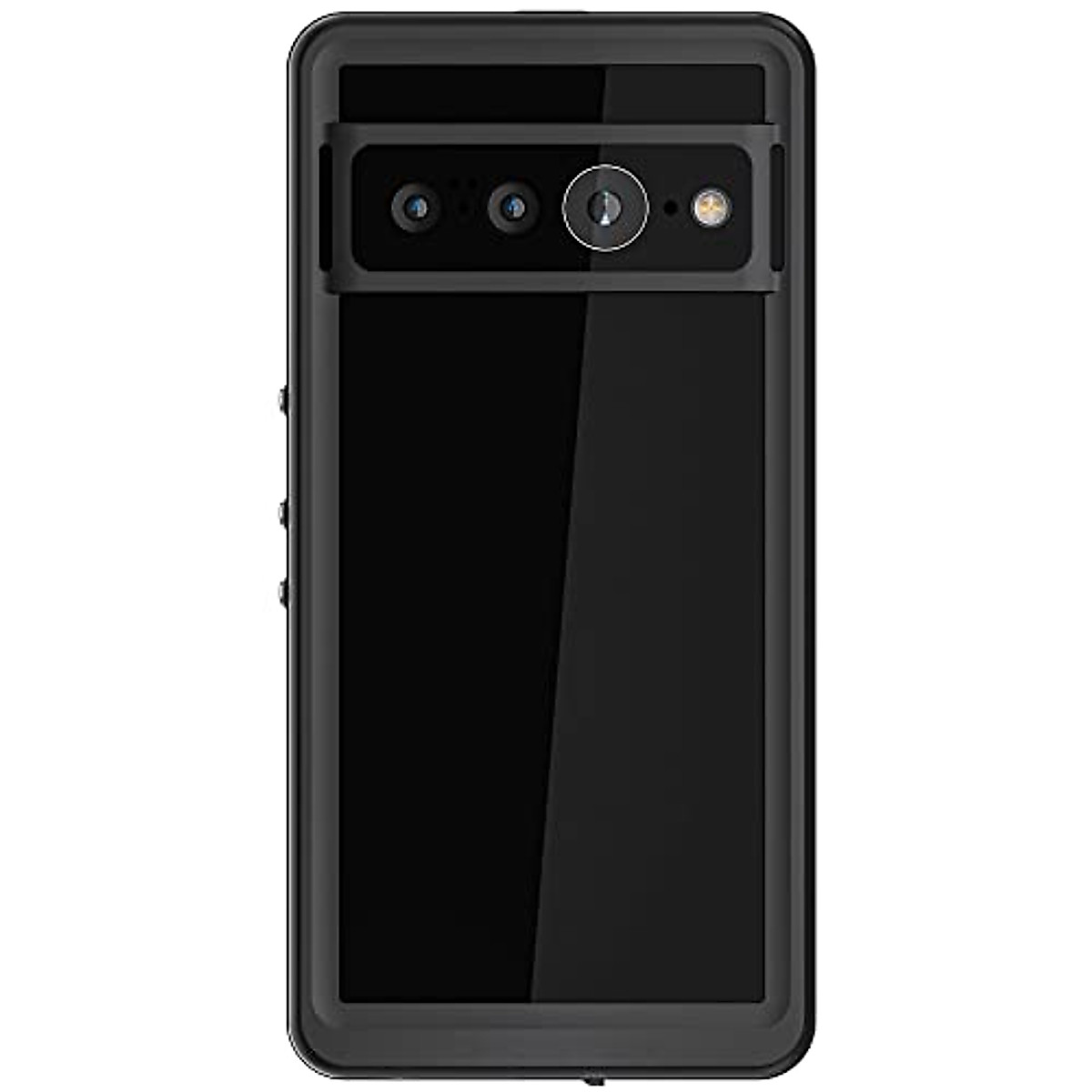 Ghostek NAUTICAL Slim Waterproof Case for Google Pixel 7 Pro (6.7") - Built-In Screen Protector, Heavy Duty Shockproof Protection, Black